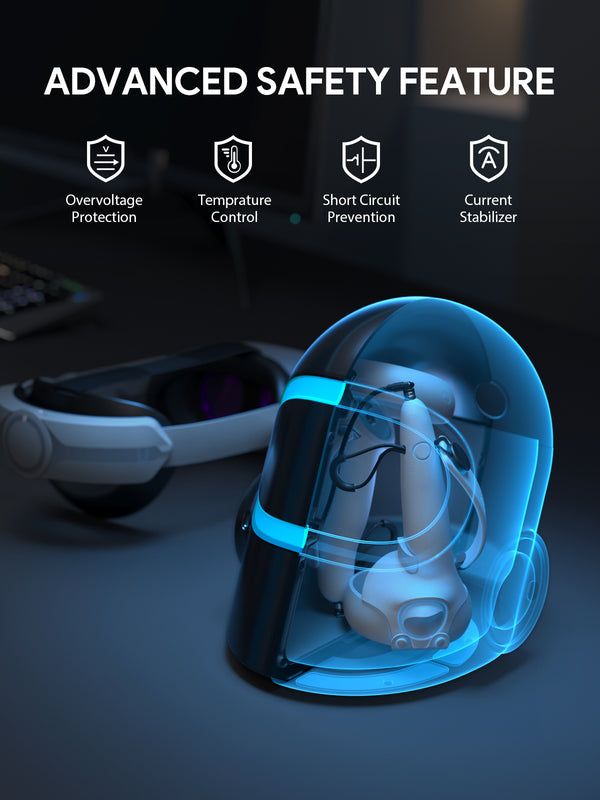 AUBIKA One-Stop Charging Station: CyberCore-Black